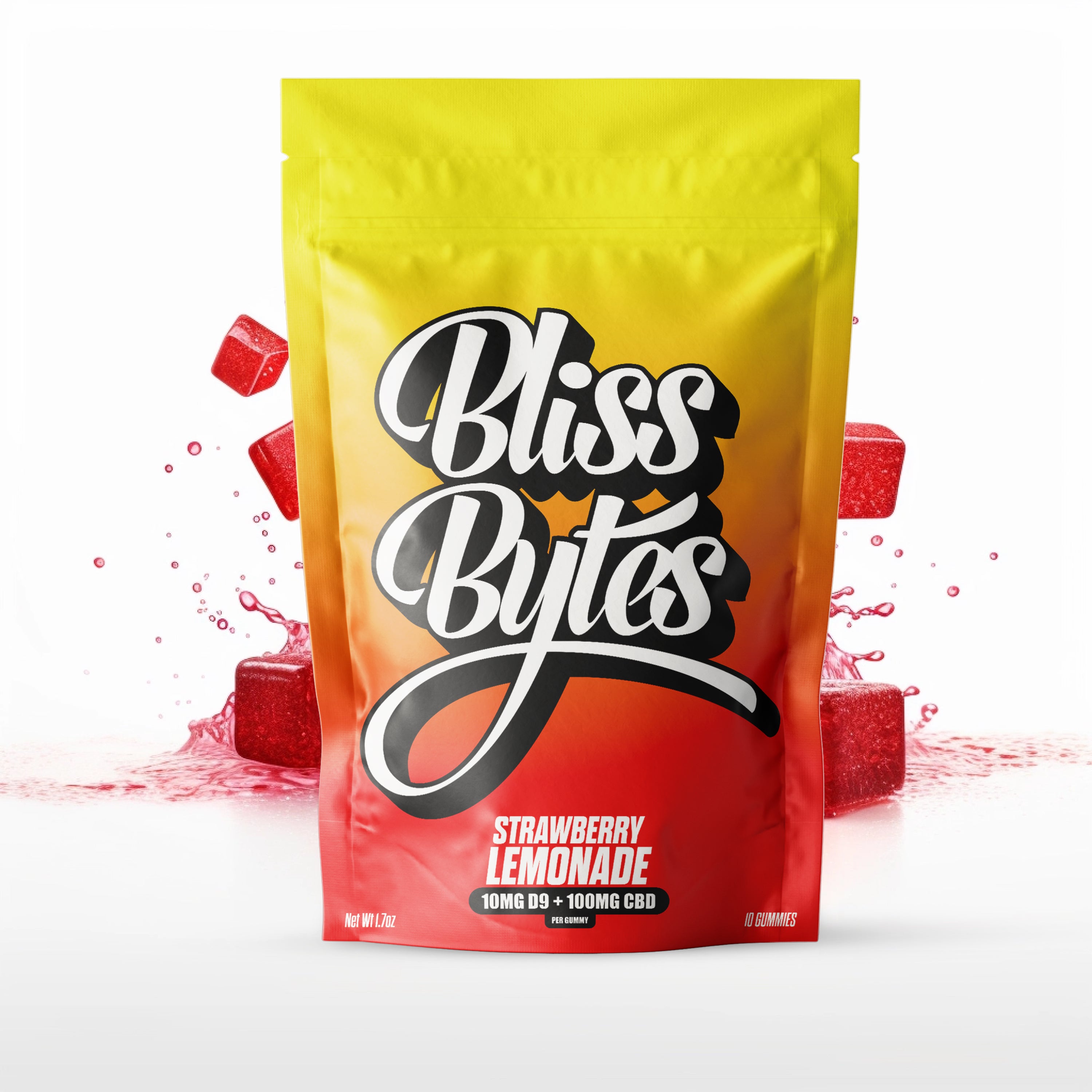 STRAWBERRY LEMONADE D9+CBD – BLISS BYTES